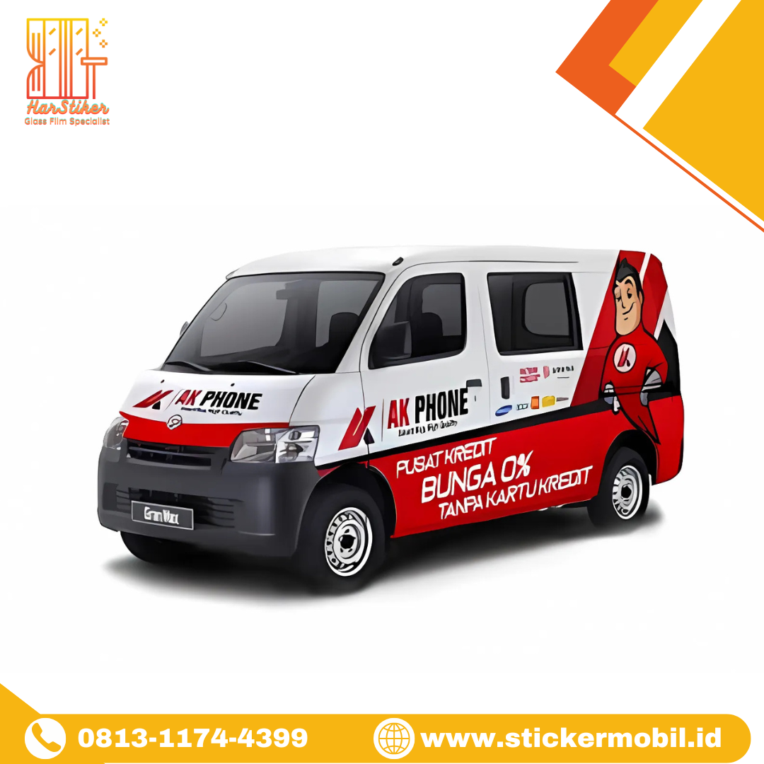 Biaya Branding Mobil Grand Max - Har Sticker